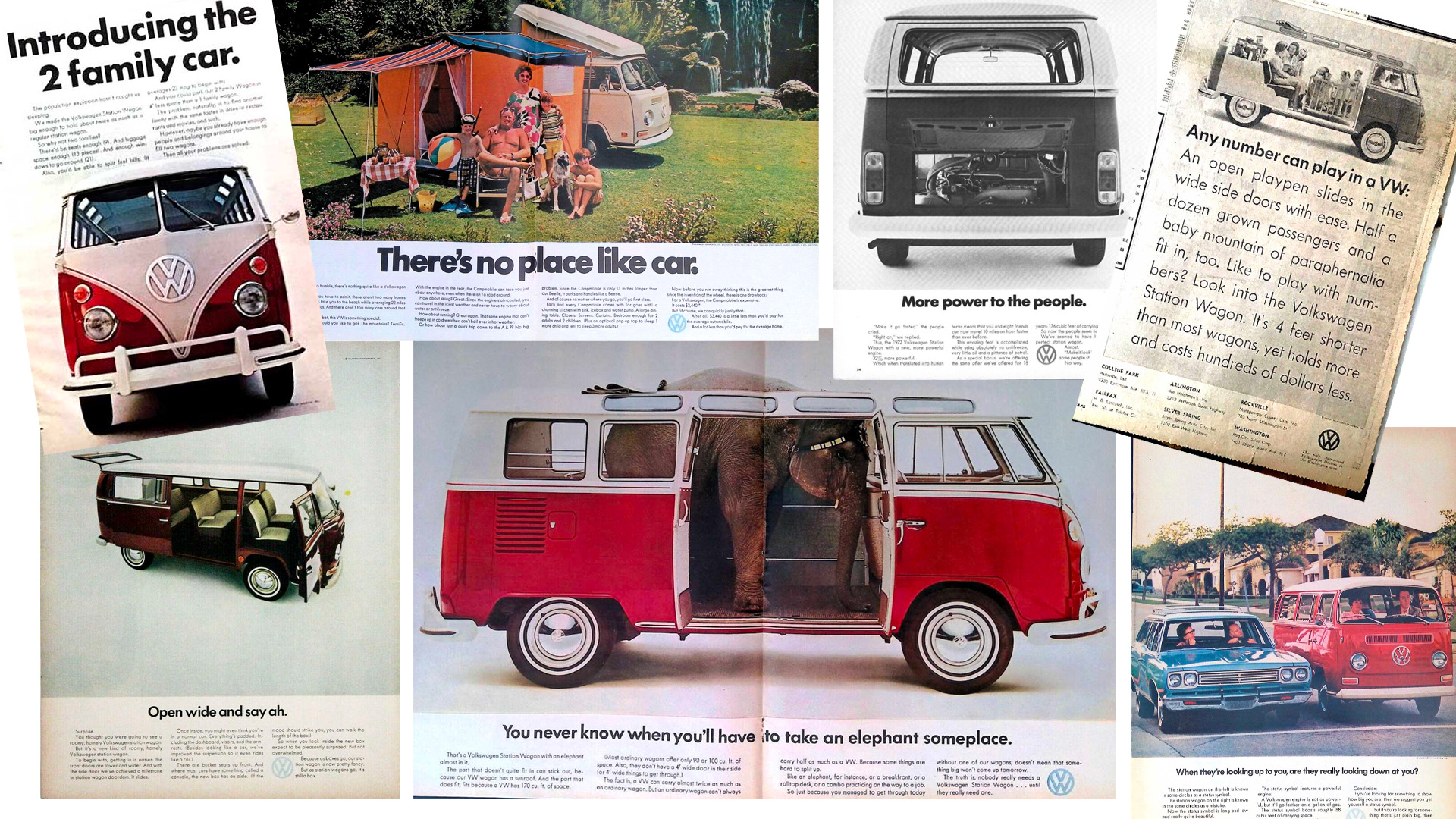 Vintage Volkswagen Advertisements